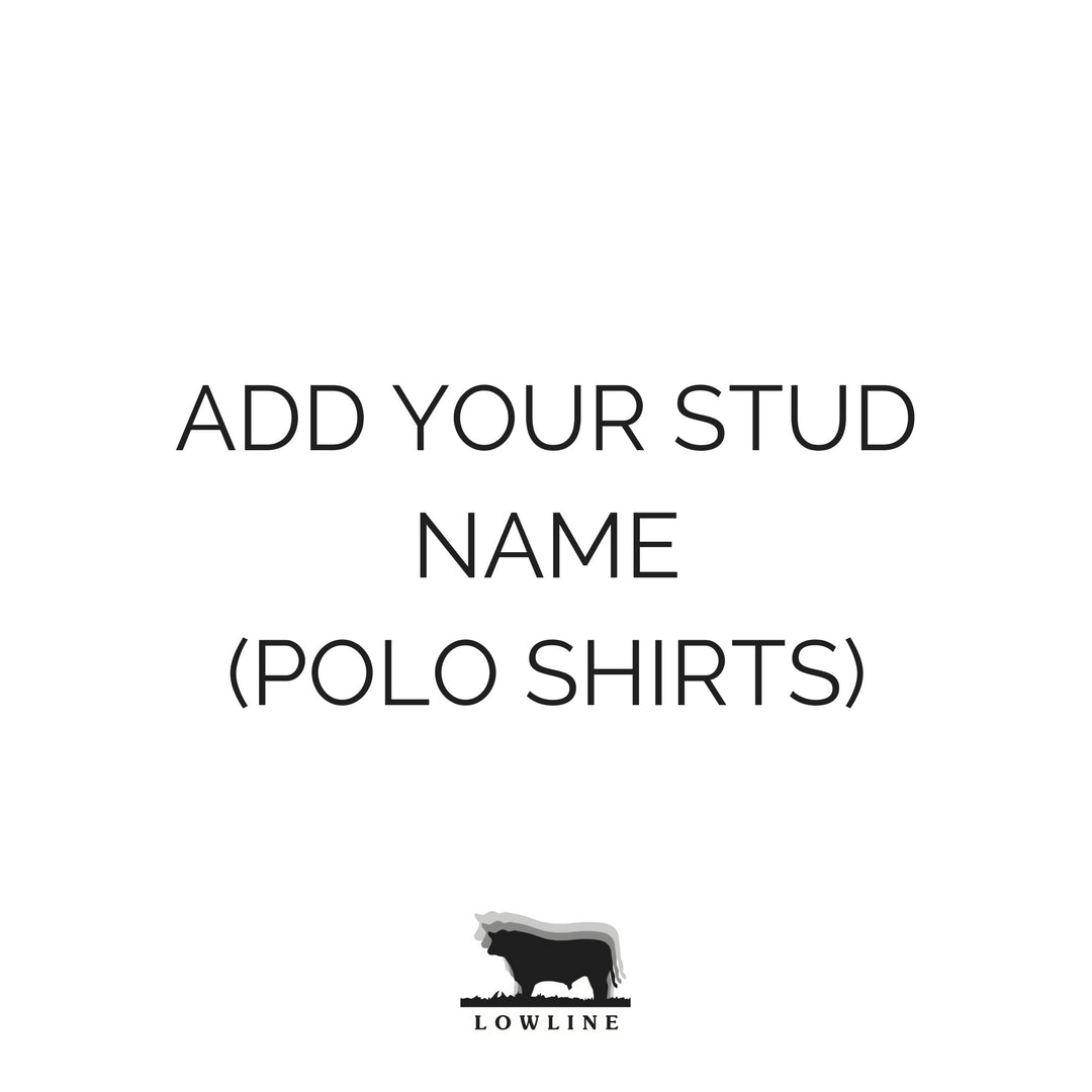 Add Your Stud Name – Australian Lowline Cattle Association Shop